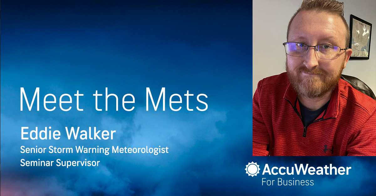 Meet the Mets: AccuWeather’s Eddie Walker